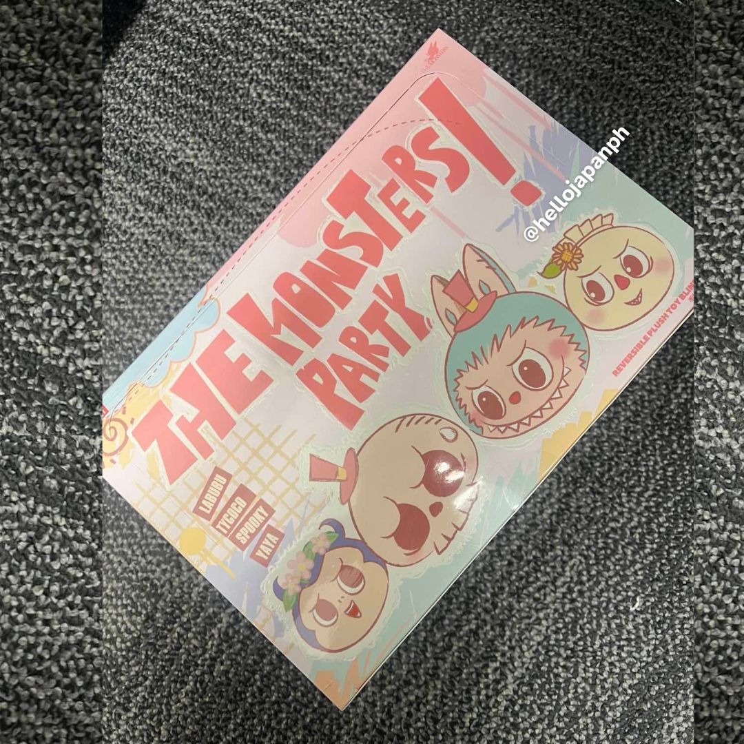 THE MONSTERS Party Series-Plush Flip Blind Box PER PIECE (PRE-ORDER ...