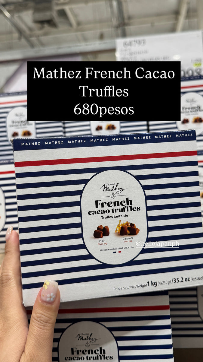 Mathez French Cacao Truffles (Pre-Order) – hellojapanph