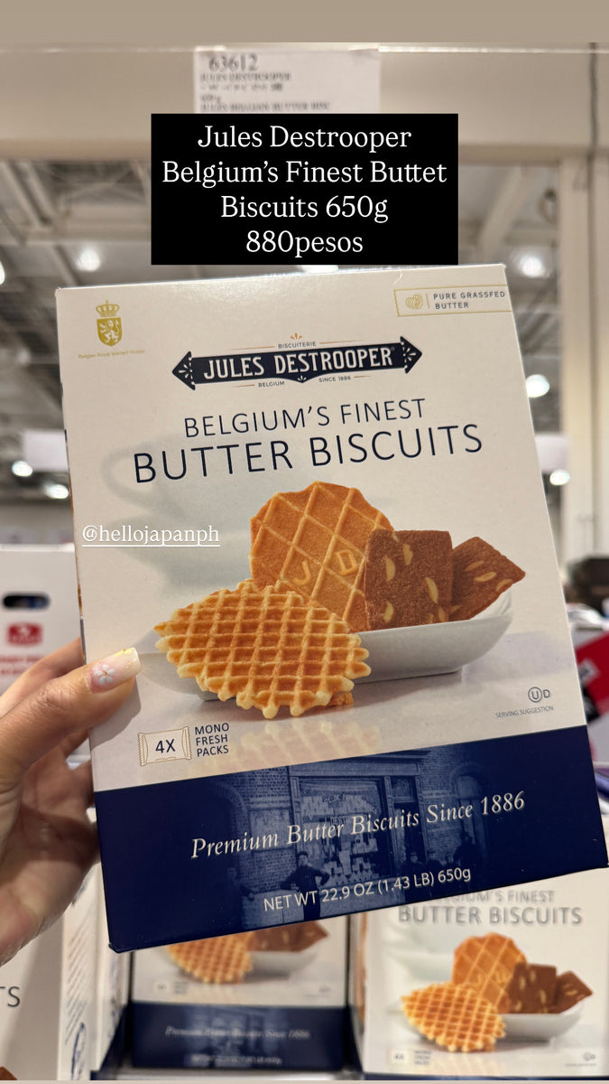 Jules Destrooper Belgium's Finest Butter Bisquits 650g (Pre-Order ...