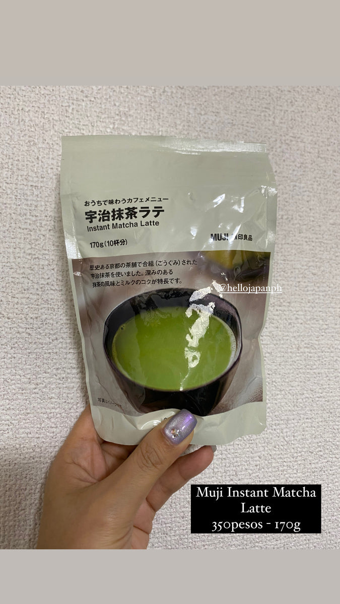 Muji Instant Matcha Latte – hellojapanph