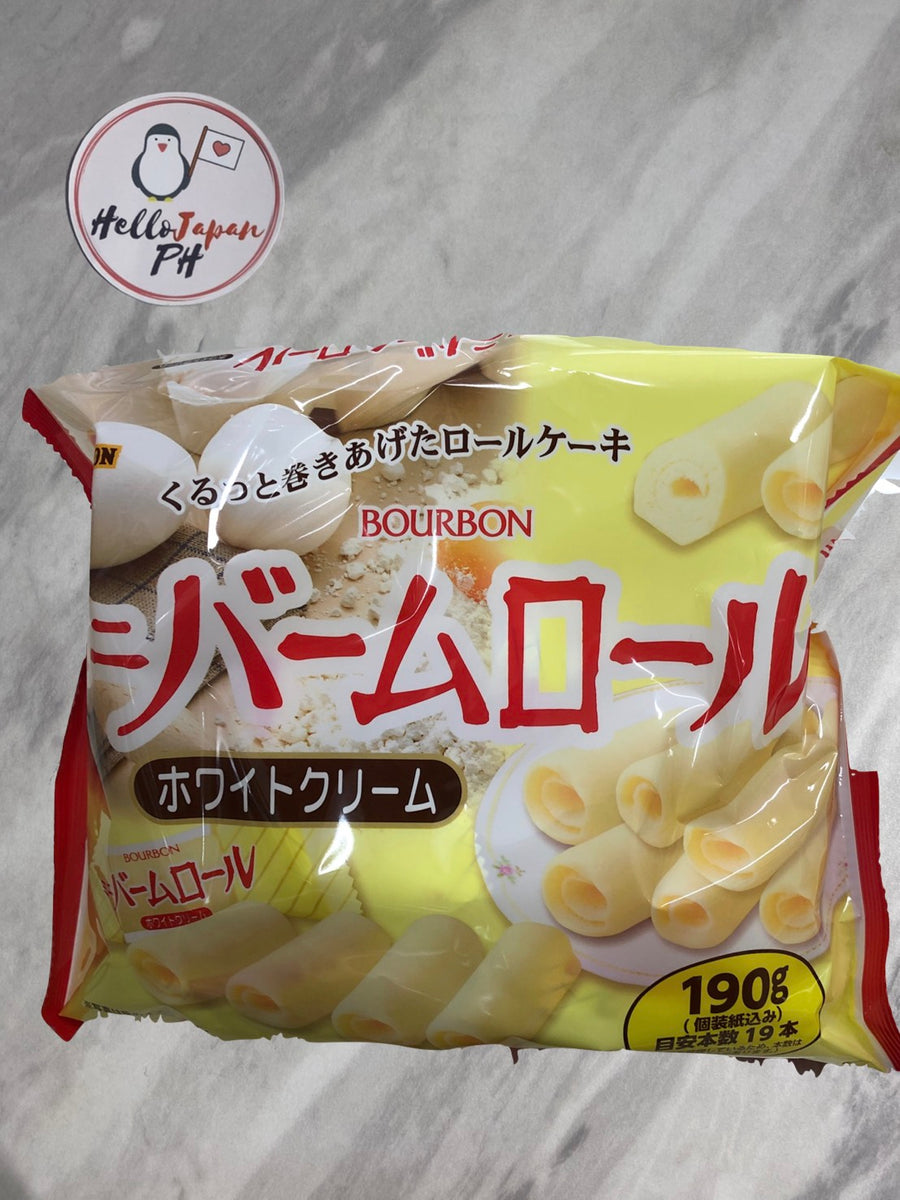 Bourbon Baum Roll White Cream – hellojapanph