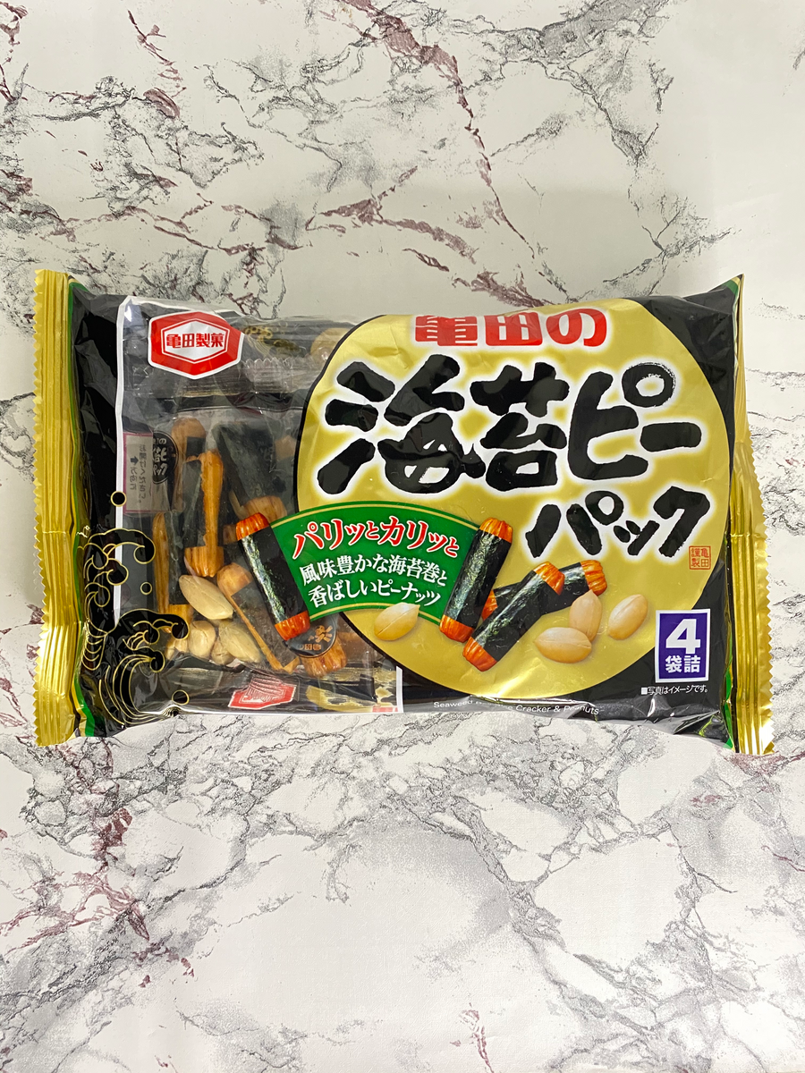 Kameda Seaweed Roll Rice Cracker & Peanuts 4pcs – hellojapanph