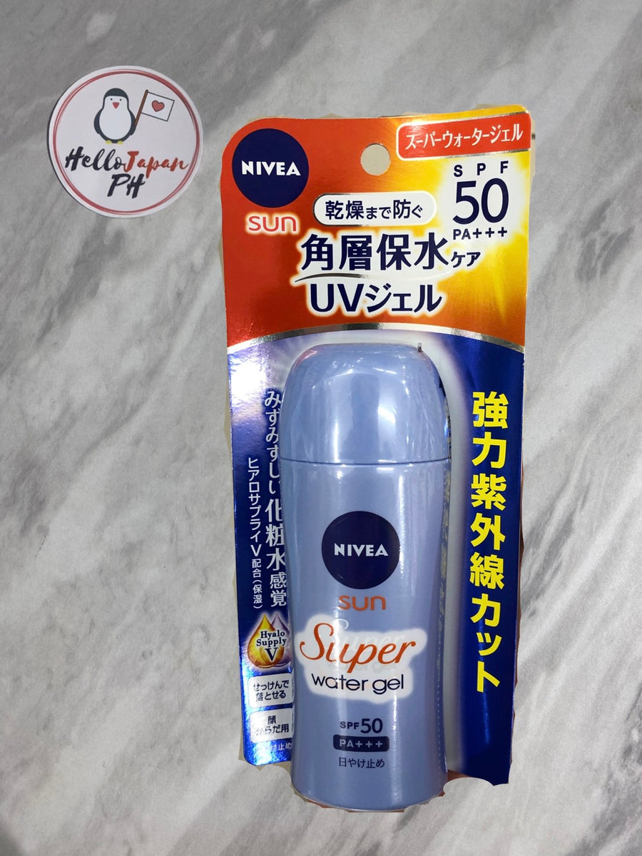 Nivea Super Water Gel Suncreen SPF 50 – hellojapanph